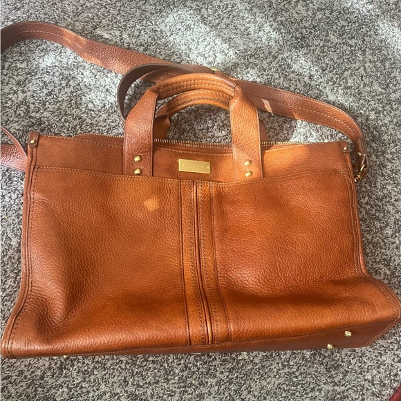Brahmin | Bags | Euc Briefcasebag With Shoulder Strap | Poshmark